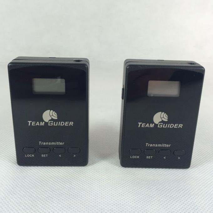 Practical L8 Mini Handheld Tour Guide Transmitter , Black Wireless ...