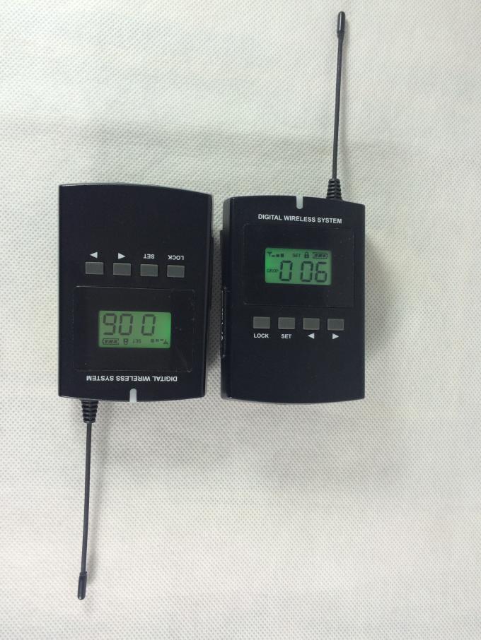 008C Digital Wireless Tour Guide System , Black Tour Guide Sound System