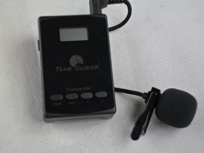 L8 Mini Handheld Tour Guide Microphone , Radio Guide System ROHS Approved