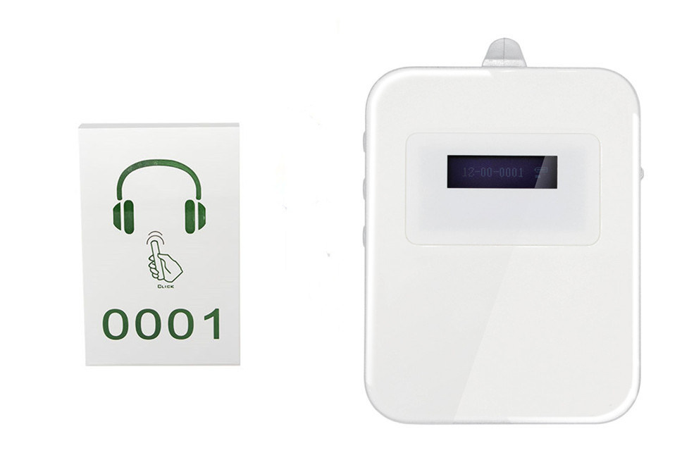 C7 Museum Visiting Wireless Tour Guide System With CE / ROHS Certification