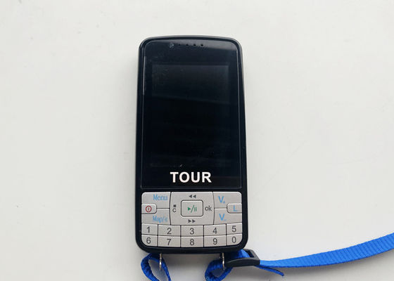 2.8 Inch True Color LCD Screen Tour Guide System Easy Operation