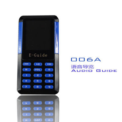 006A Mini Tour Guide Audio System 8 Languages Handheld Digital Audio ...